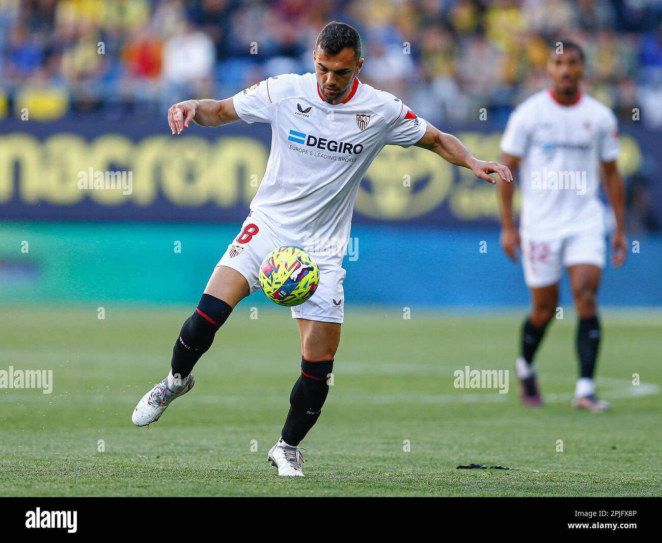 Joan Jordan of Sevilla FC during the La Liga match between Cadiz CF and ...