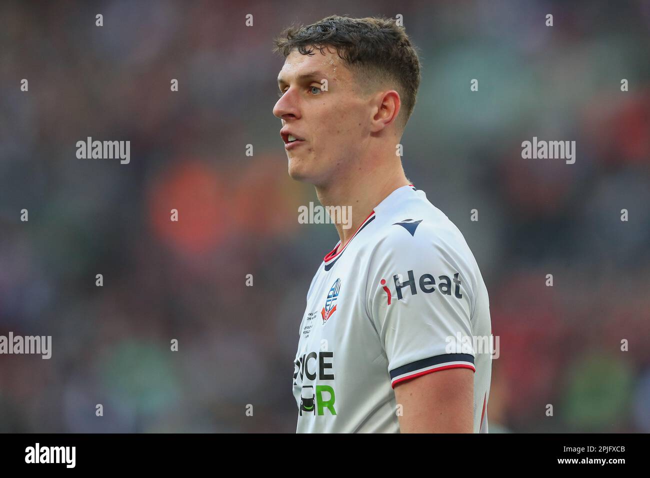Eoin Toal #18 of Bolton Wanderers during the Papa John's Trophy Final ...