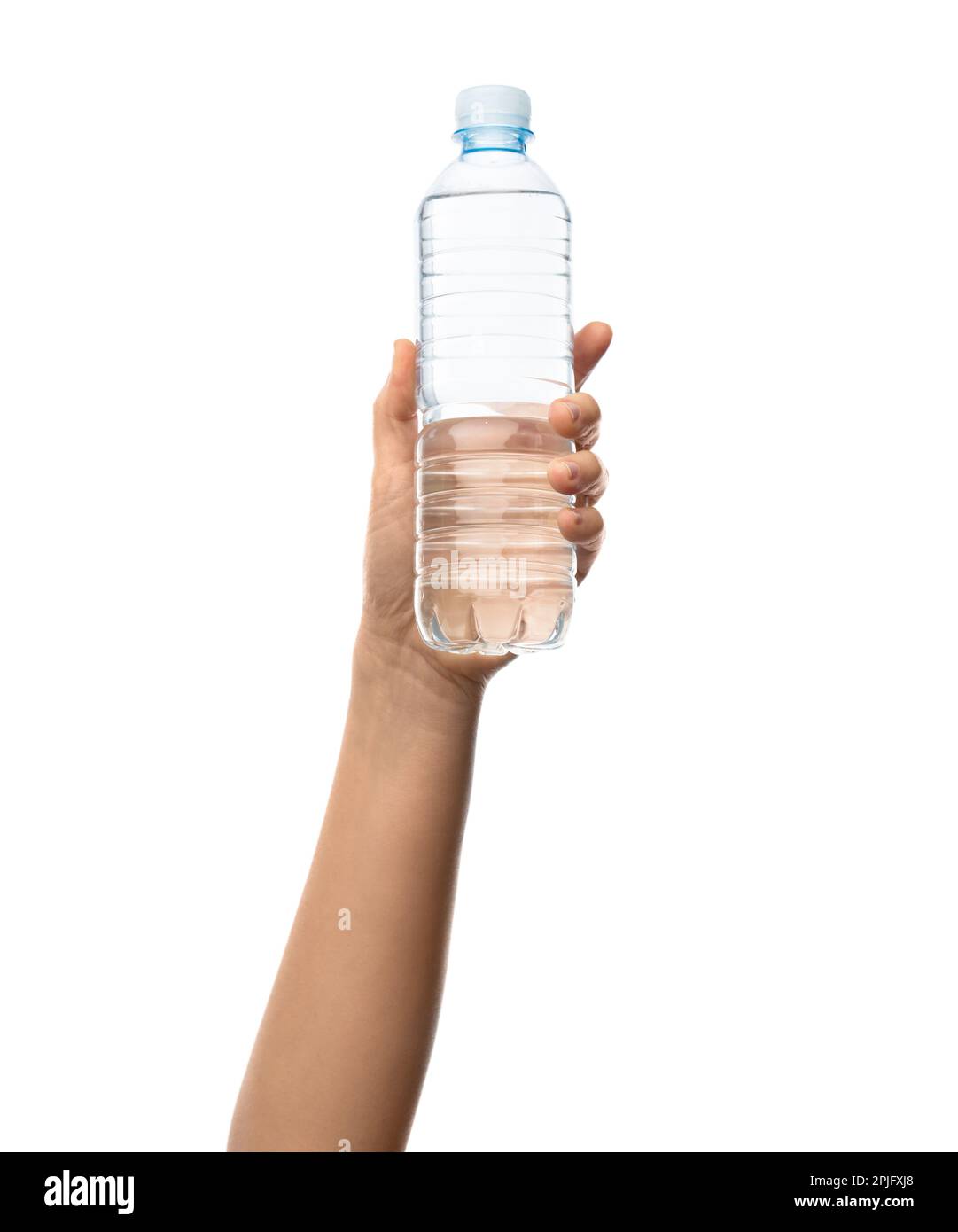 Person holding transparent plastic Cut Out Stock Images & Pictures - Alamy