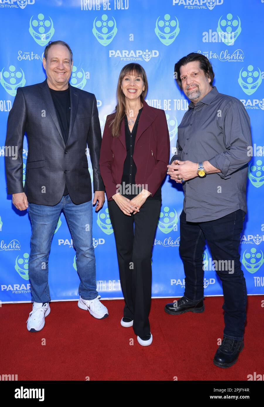 Santa Clarita, California, USA. 1st April, 2023. Ron James, Caroline ...