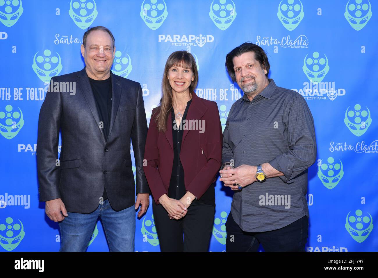 Santa Clarita, California, USA. 1st April, 2023. Ron James, Caroline ...