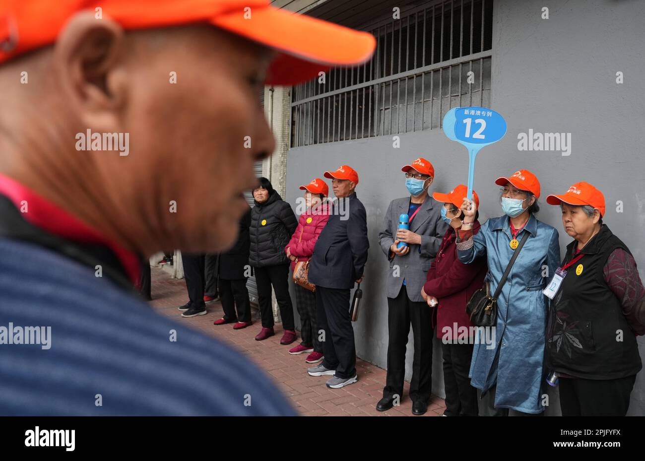 Dozens of mainland tourists lining up outside Foo Yuen Chinese ...