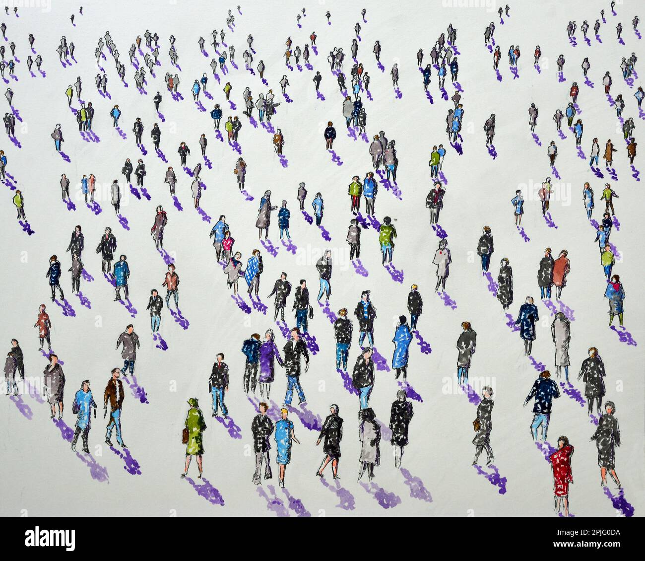 People From Above Perspective