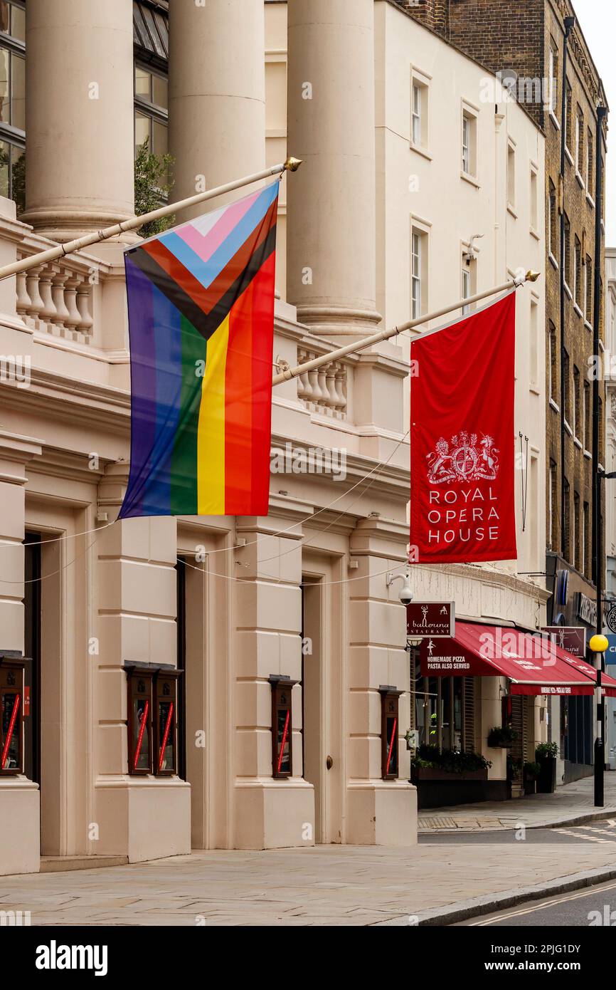 London pride flag hi-res stock photography and images - Alamy