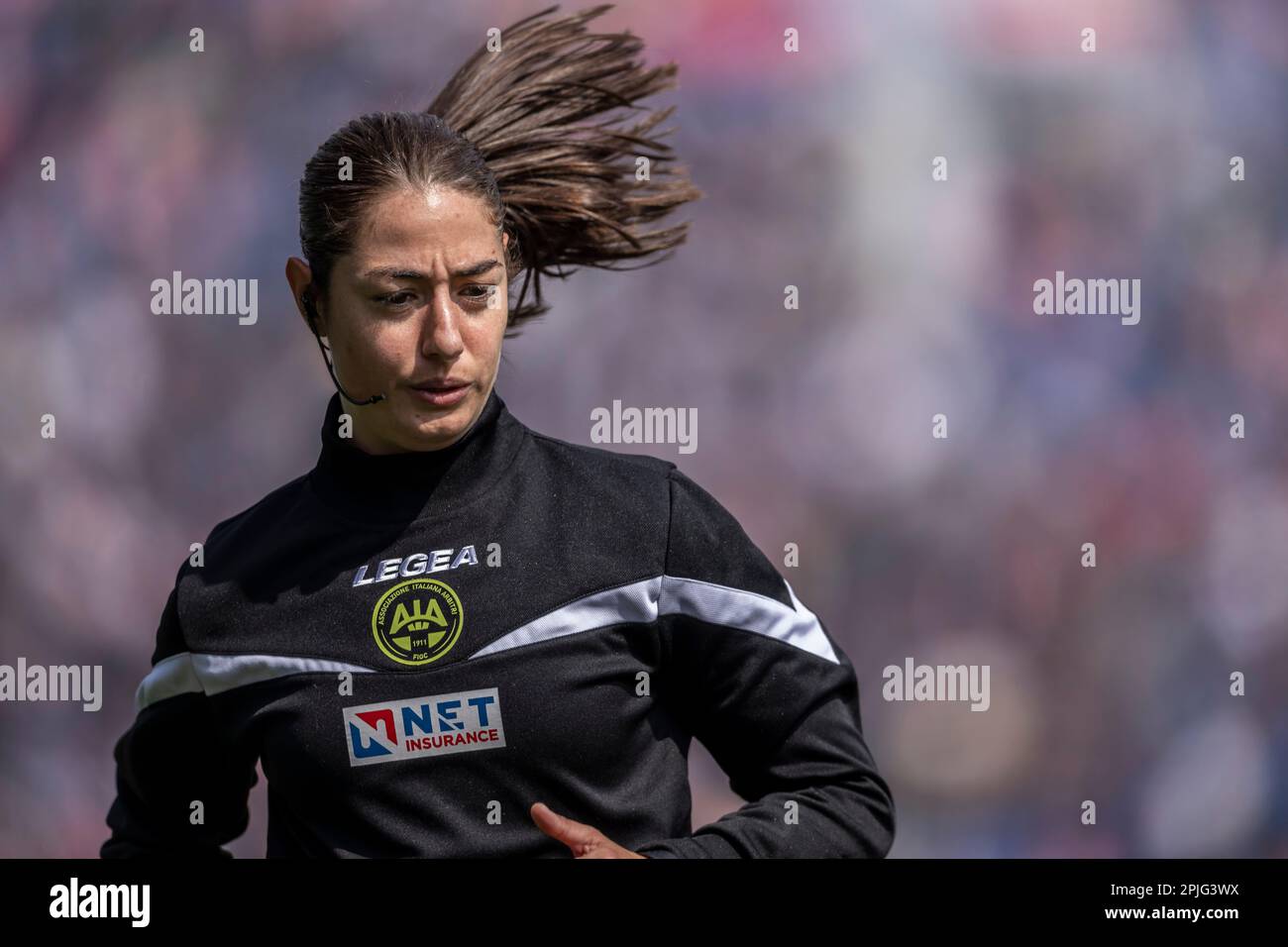 Maria Sole Ferrieri Caputi (Referee) during the Italian "Serie A" match ...