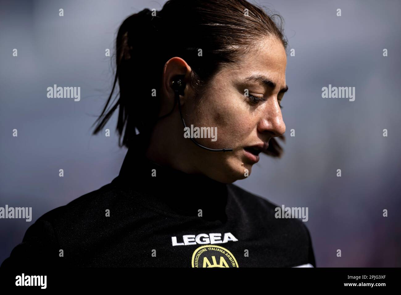Maria Sole Ferrieri Caputi (Referee) during the Italian "Serie A" match ...