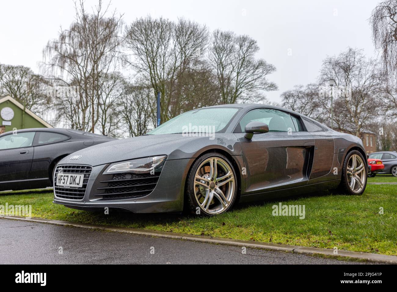 2007 Audi R8 Quattro ‘HF57 DKJ’ on display at the Motorsport Assembly ...