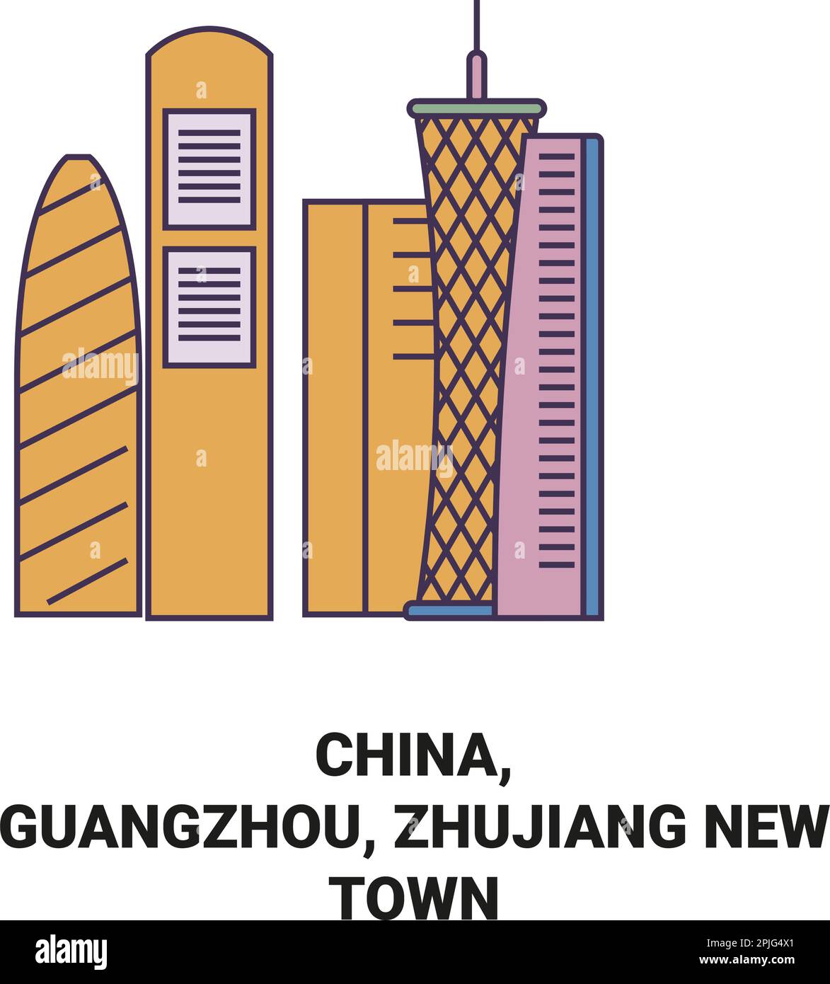 Canton china Stock Vector Images - Alamy