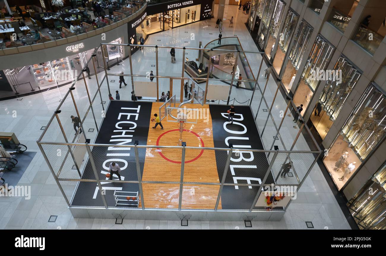 An art installation created by artist Tyrrell Winston, HHouble ...