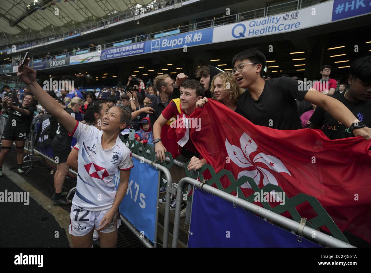 ***FOR NON-COMMERCIAL USE ONLY*** Hong KongHH Tse Wing-kiu poses for a ...