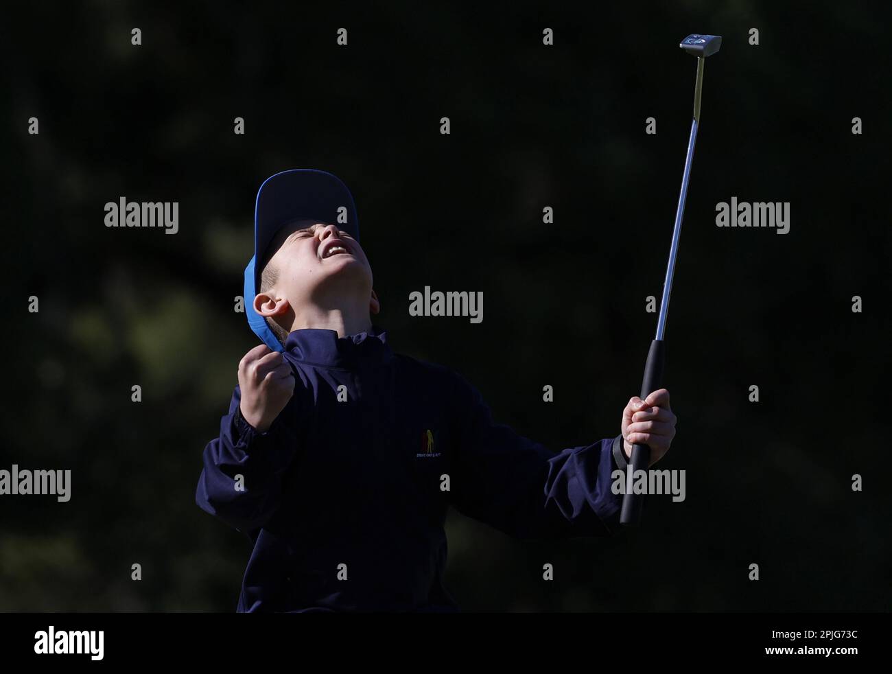 Augusta, United States. 02nd Apr, 2023. Jacob Eagan of the boys age 7-9 ...