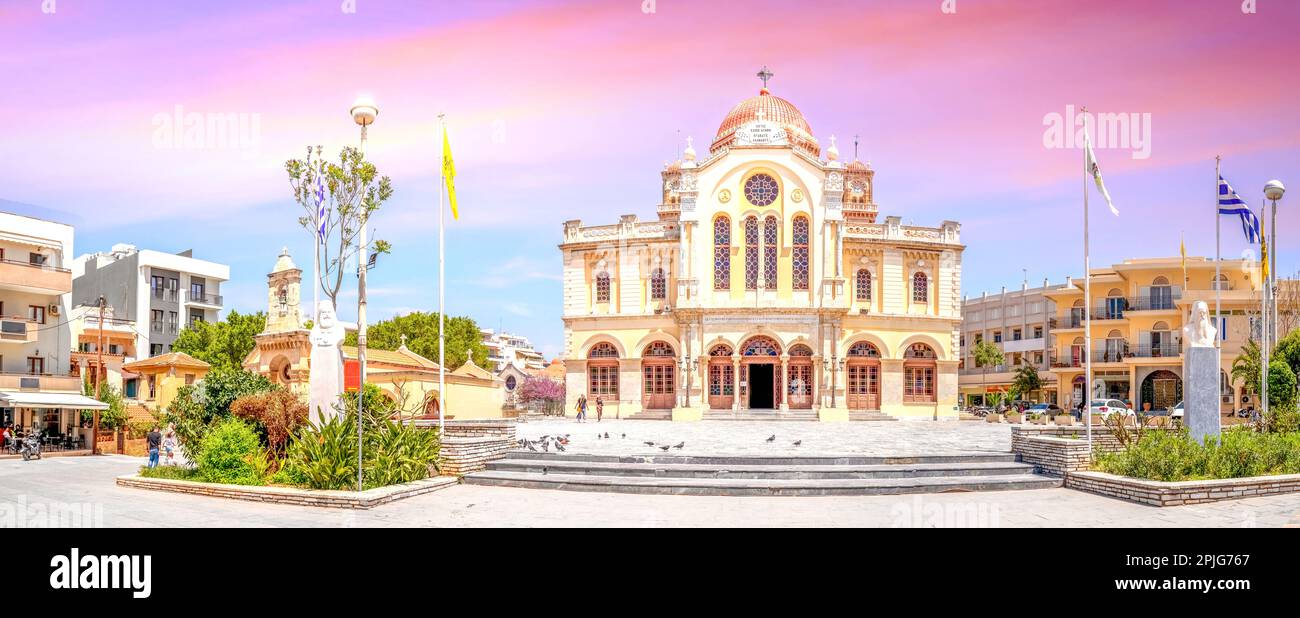 Old city of Heraklion, Crete, Greece Stock Photo - Alamy