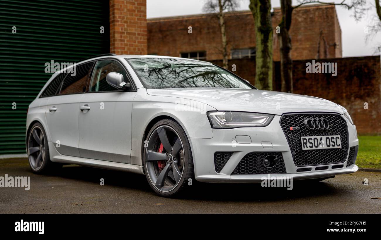 2015 Audi RS4 4.2 FSI Quattro ‘RS04 OSC’ on display at the Motorsport ...