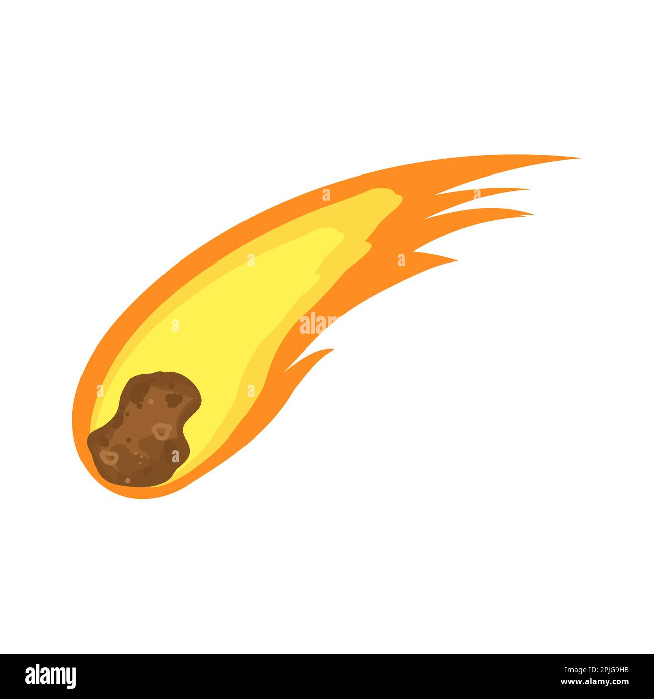 Meteor galaxy isolated blue Cut Out Stock Images & Pictures - Alamy