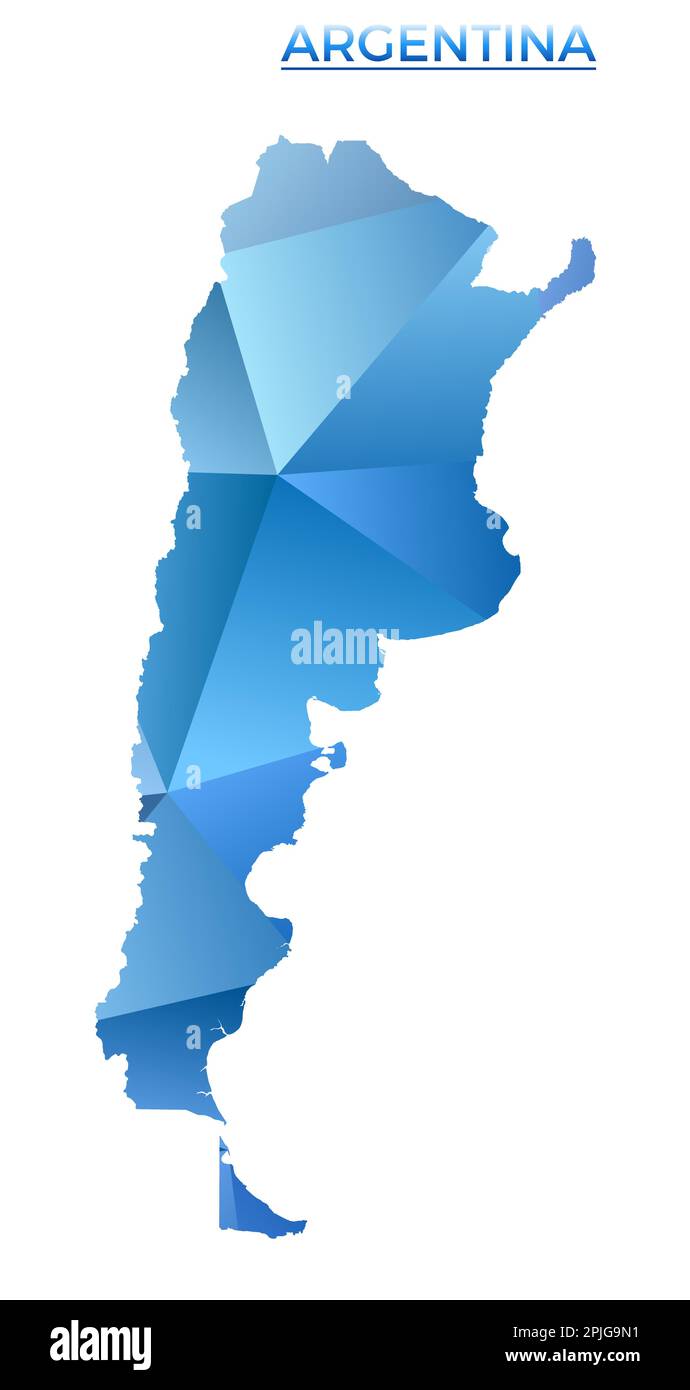 Argentina map location in Stock Vector Images - Alamy
