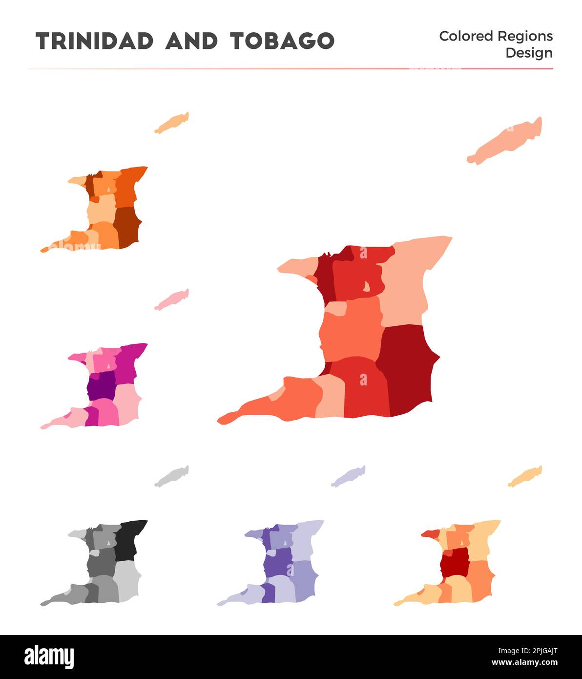 Trinidad and Tobago map collection. Borders of Trinidad and Tobago for ... Trinidad and Tobago map collection. Borders of Trinidad and Tobago for ...