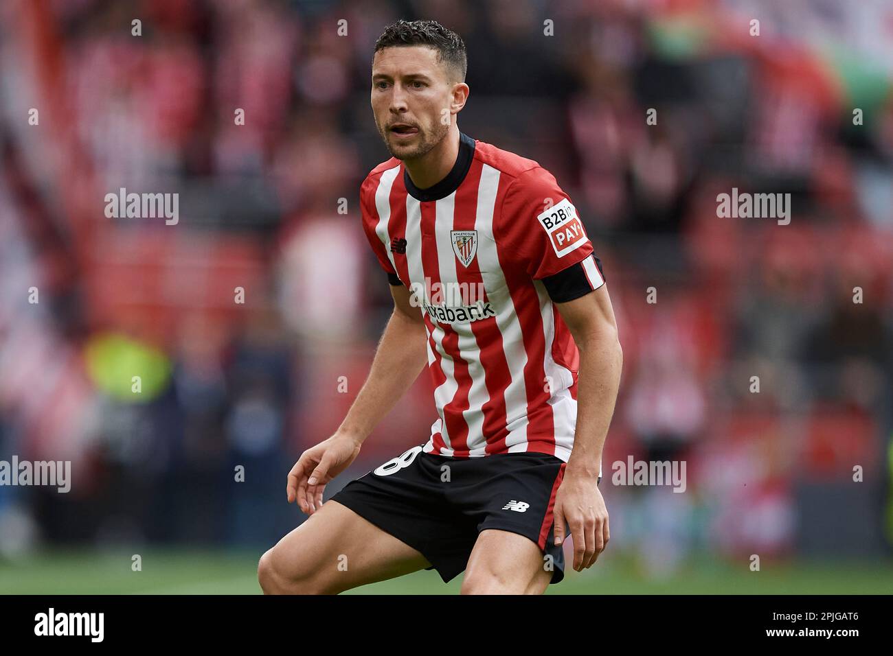 Oscar de Marcos of Athletic Club during the La Liga Santander match ...