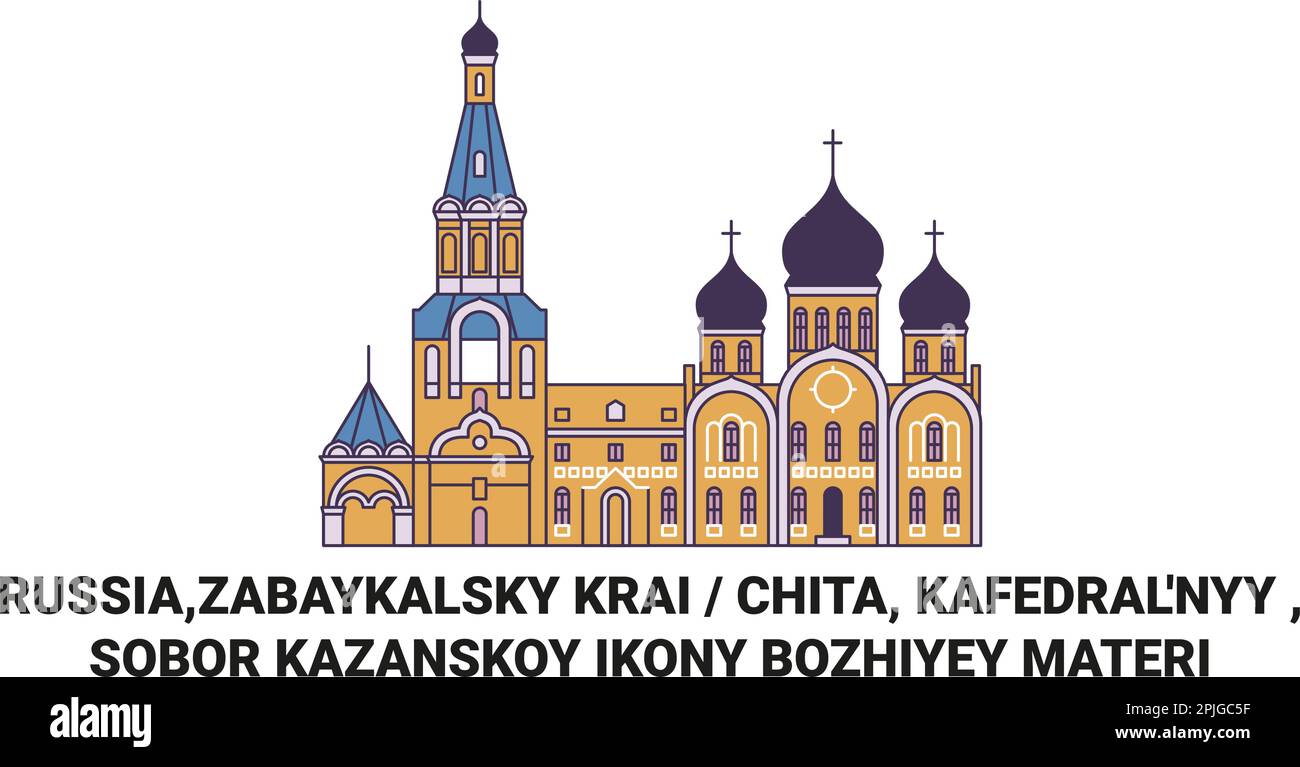 Russia,Zabaykalsky Krai Chita, Kafedral'nyy , Sobor Kazanskoy Ikony ...