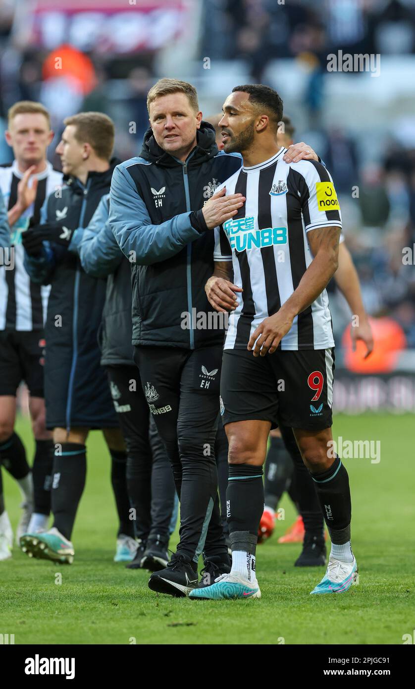 2nd April 2023; St James' Park, Newcastle, England: Premier League ...