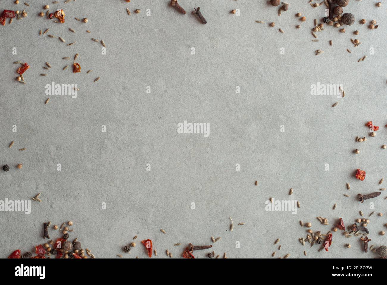 Scattered herbs salt hi-res stock photography and images - Alamy