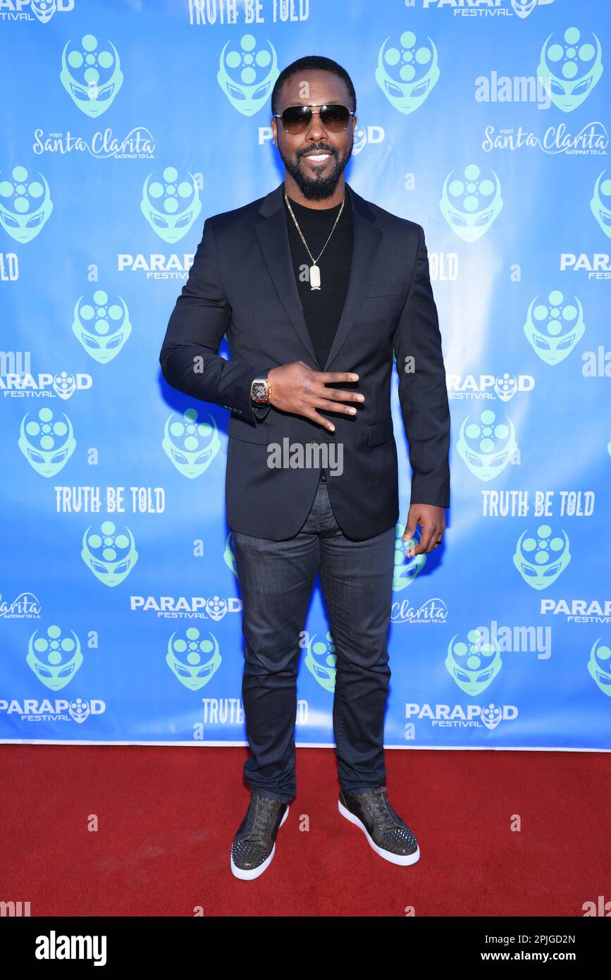 Santa Clarita, California, USA. 1st April, 2023. Billy Carson attending ...