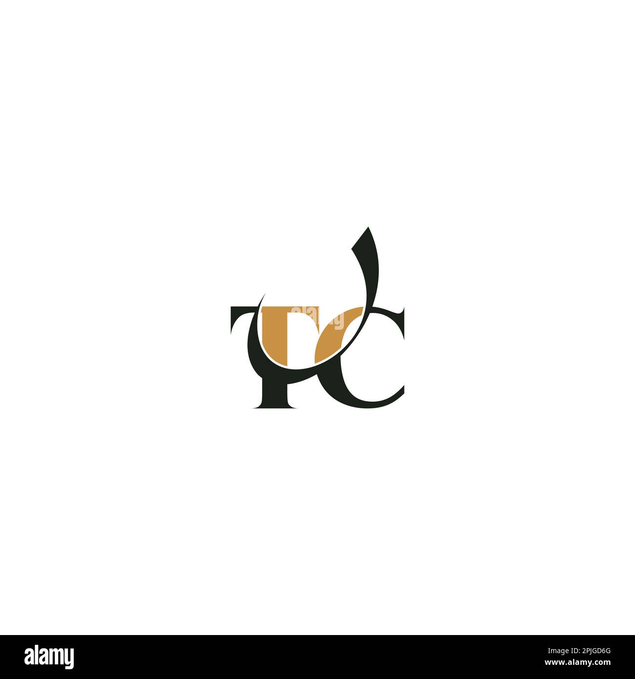 Alphabet Initials logo CT, TC, C and T Stock Vector Image & Art - Alamy