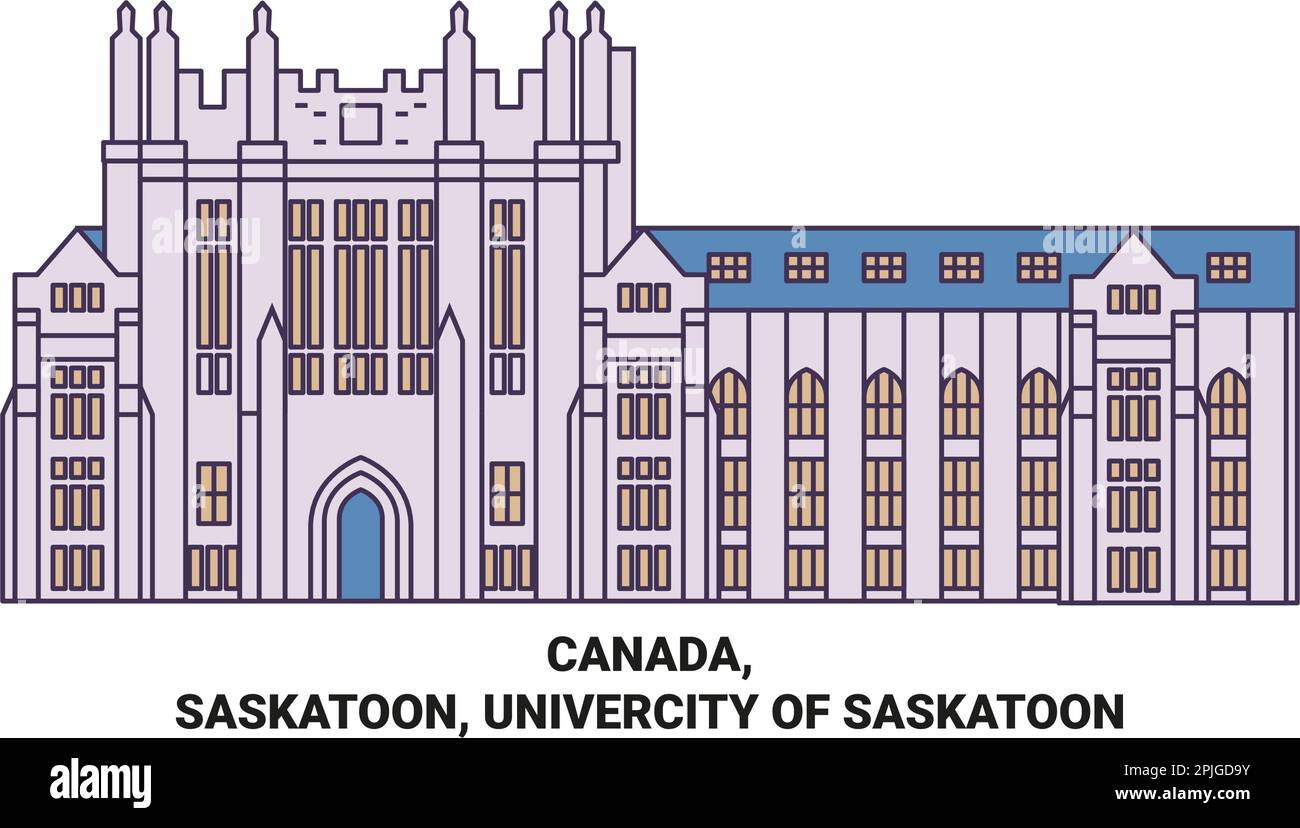 Saskatoon skyline Cut Out Stock Images & Pictures - Alamy