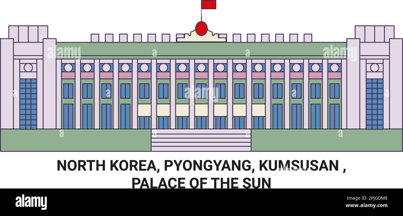 North Korea, Pyongyang, Kumsusan , Palace Of The Sun travel landmark ...