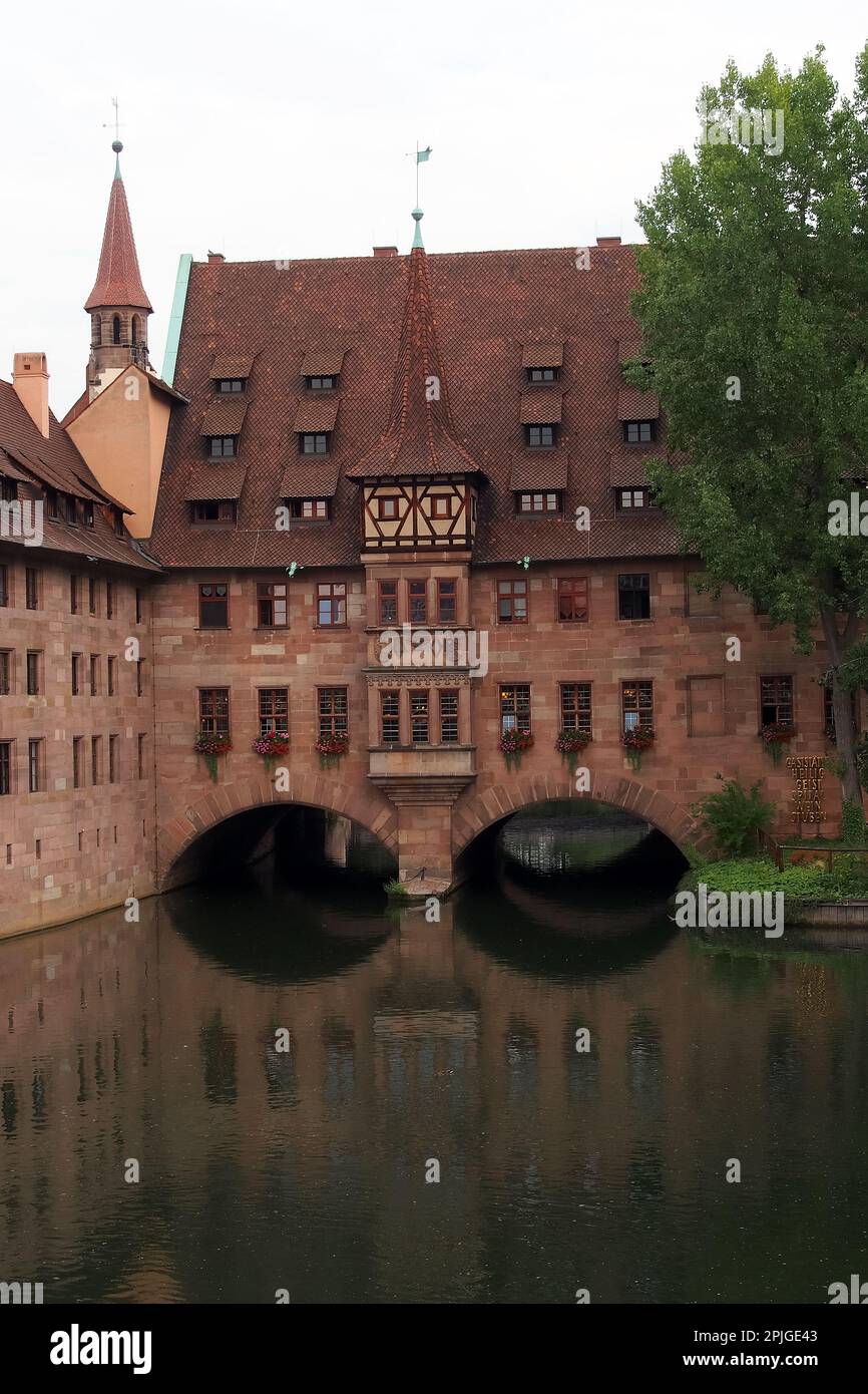 Hospital of the Holy Spirit, Nuremberg, Nürnberg, Bavaria, Bayern ...