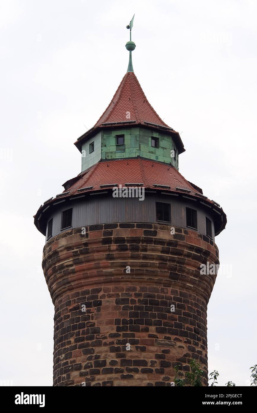 Sinwell Tower, Nuremberg Castle, Nürnberger Burg, Nuremberg, Nürnberg ...