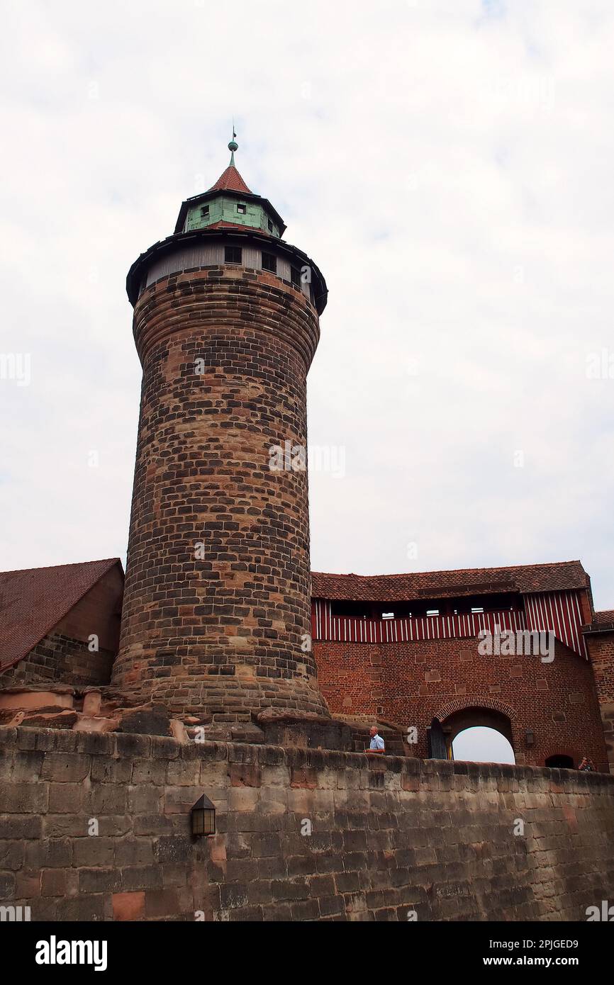 Sinwell Tower, Nuremberg Castle, Nürnberger Burg, Nuremberg, Nürnberg ...