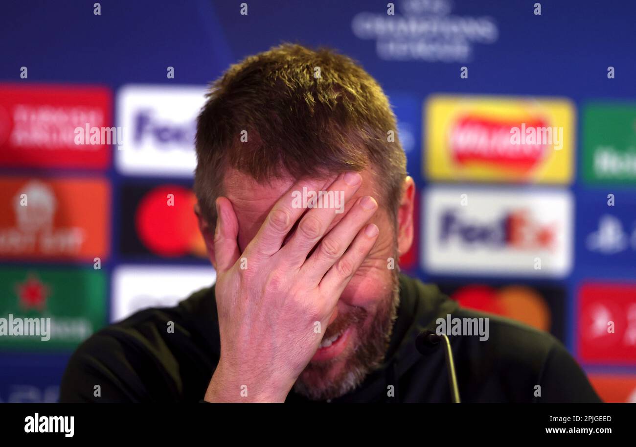 File photo dated 06-03-2023 of Chelsea manager Graham Potter. Chelsea ...
