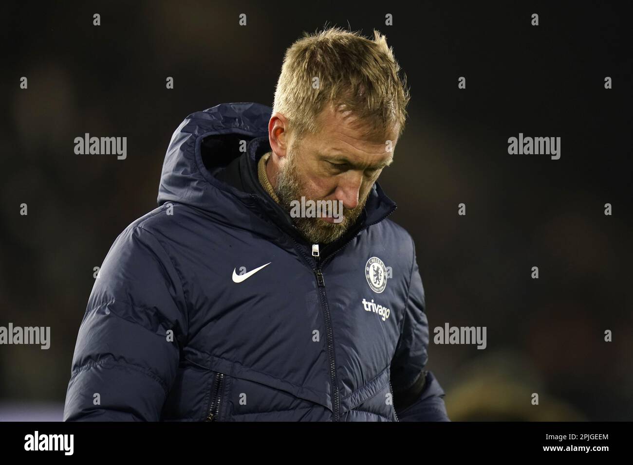 File photo dated 12-01-2023 of Chelsea manager Graham Potter. Chelsea ...