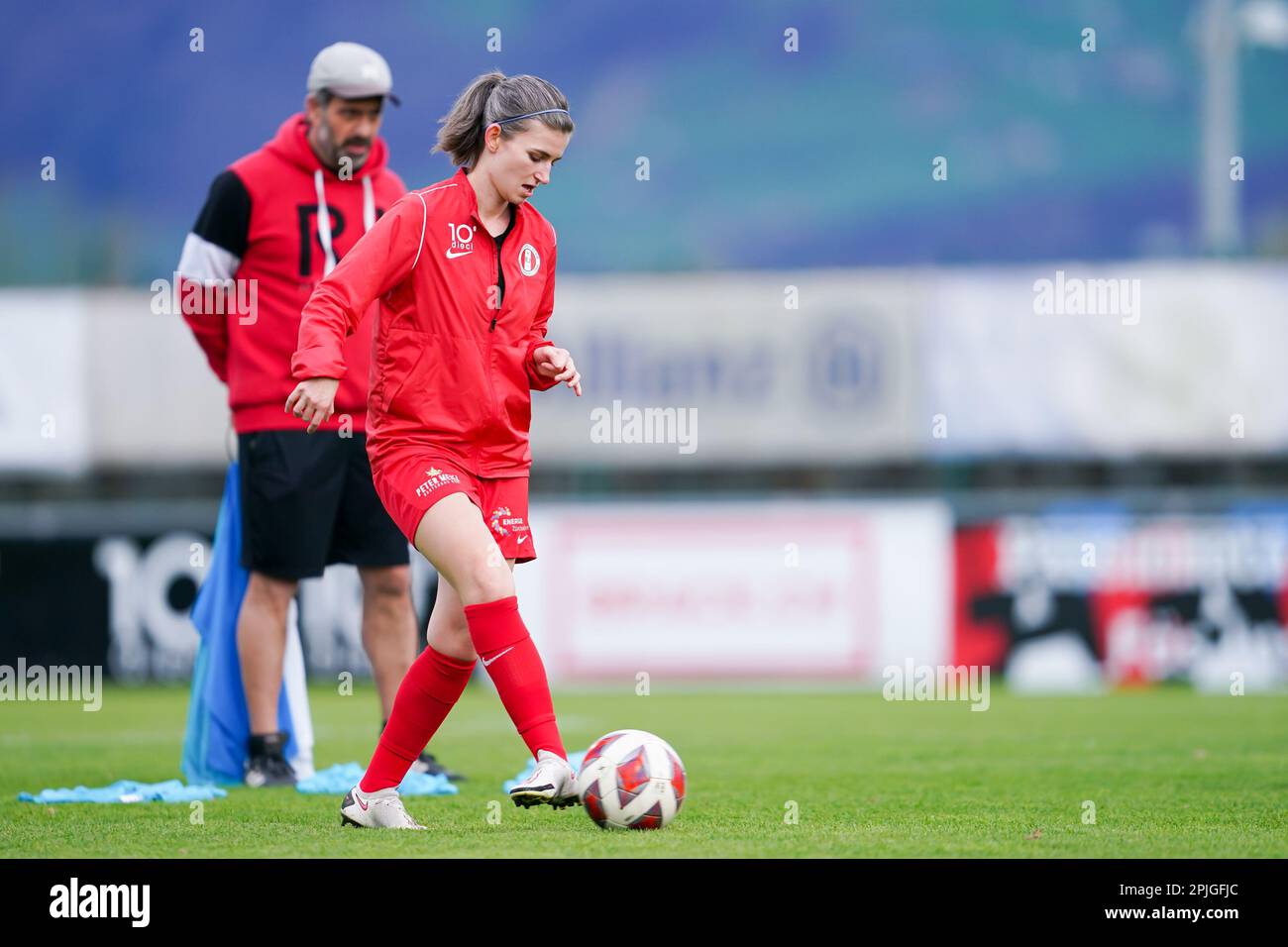 Jonah, Switzerland. 01st Apr, 2023. April 1st, 2023, Jona, Grunfeld ...