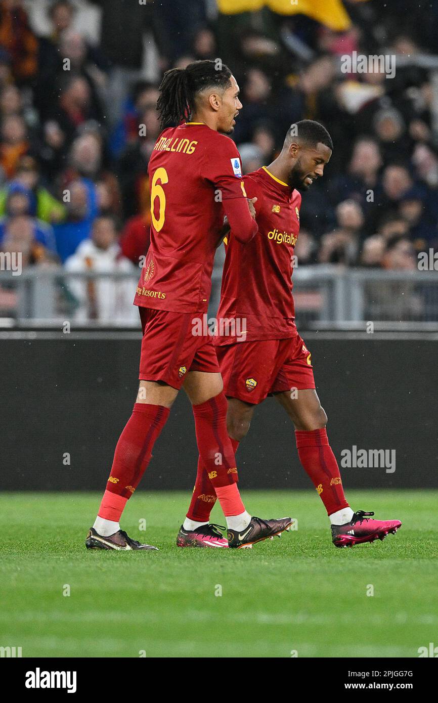 Stadio Olimpico, Rome, Italy. 2nd Apr, 2023. Serie A Football; Roma ...