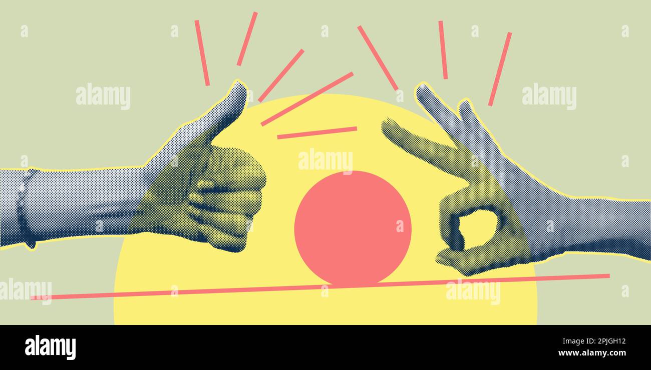 Punk girl and yellow background Stock Vector Images - Alamy