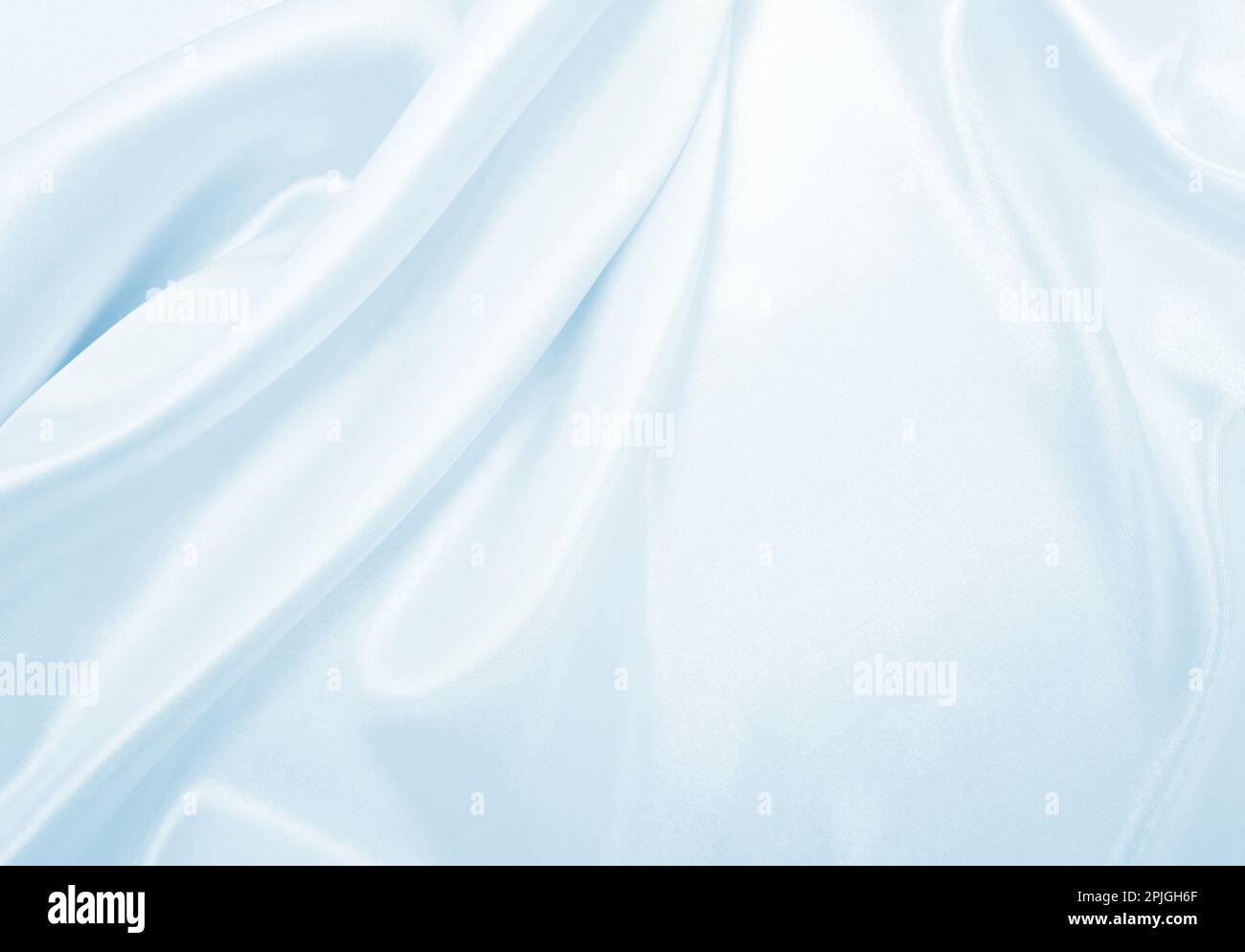 Smooth elegant blue silk or satin luxury cloth texture can use as abstract background. Luxurious ...