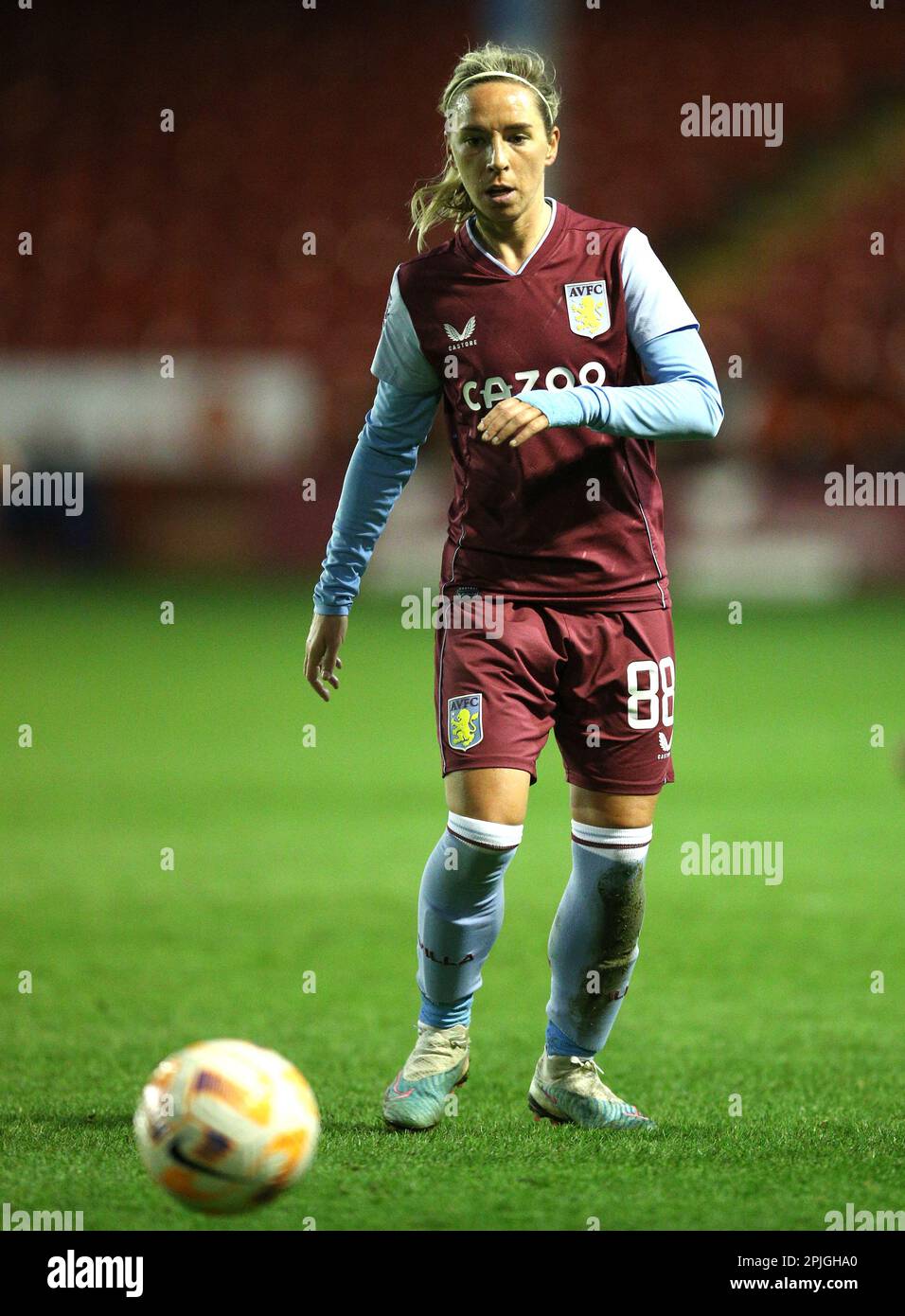 Aston Villa's Jordan Nobbs during the Barclays Women's Super League ...
