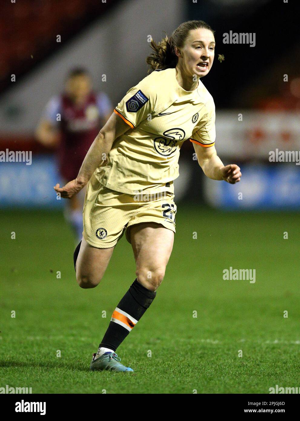Chelsea's Niamh Charles in action during the Barclays Women's Super ...