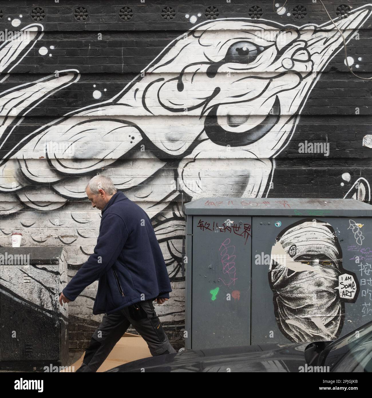 Tower hamlets mural hi-res stock photography and images - Alamy