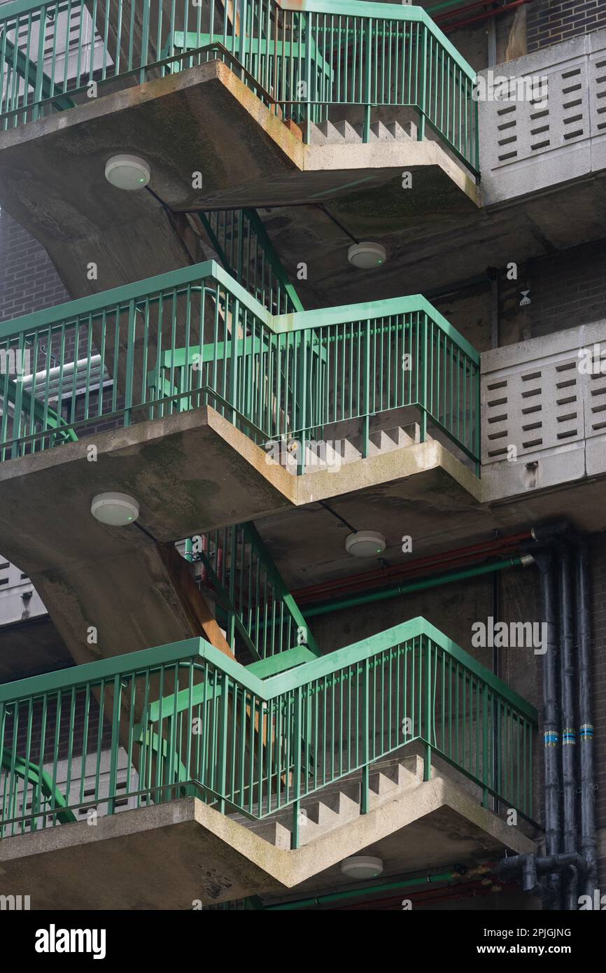 Petticoat Tower, Middlesex Street Estate, Aldgate, City of London Stock ...