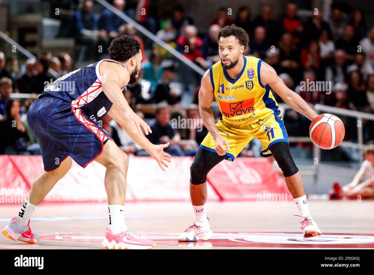 Reggio Emilia, Italy. 02nd Apr, 2023. PalaBigi, Reggio Emilia, Italy ...