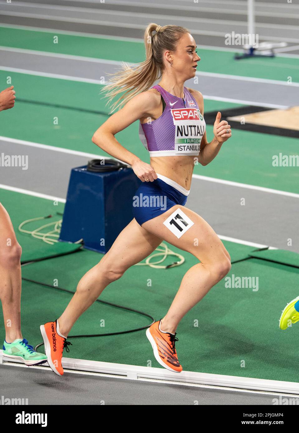 Hannah Nuttall of Great Britain & NI competing in the women’s 3000m ...