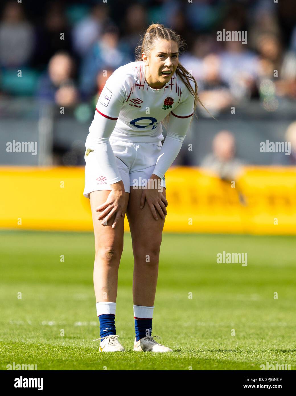 Holly Aitchison of England Women during the TikTok Women’s Six Nations ...