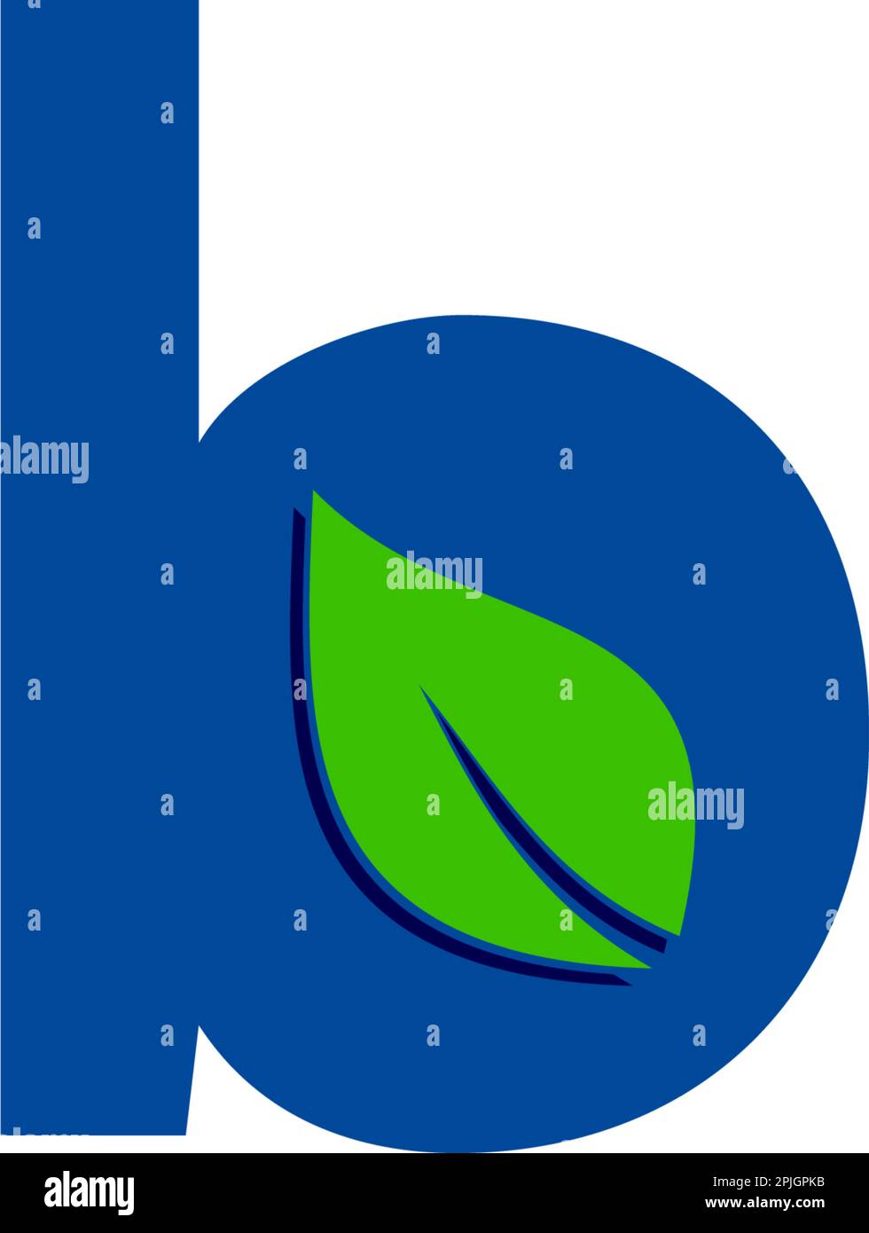 Minimal b leaf Stock Vector Images - Alamy