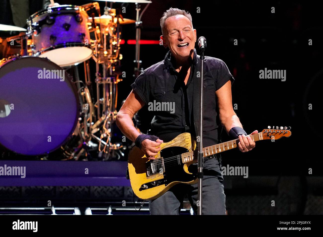 Bruce Springsteen and the E Street Band perform on Saturday, April 1 ...