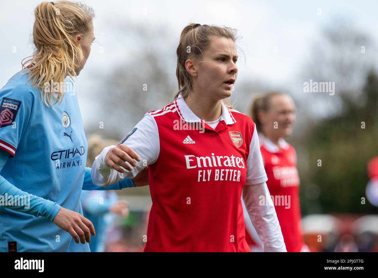 2 April 2023. Victoria Pelova. Barclays Women's Super League game ...