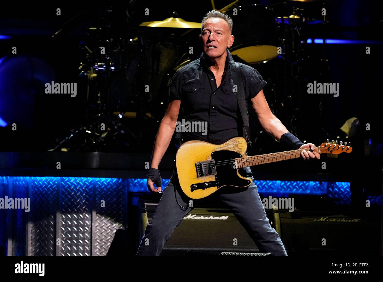 Bruce Springsteen and the E Street Band perform on Saturday, April 1 ...
