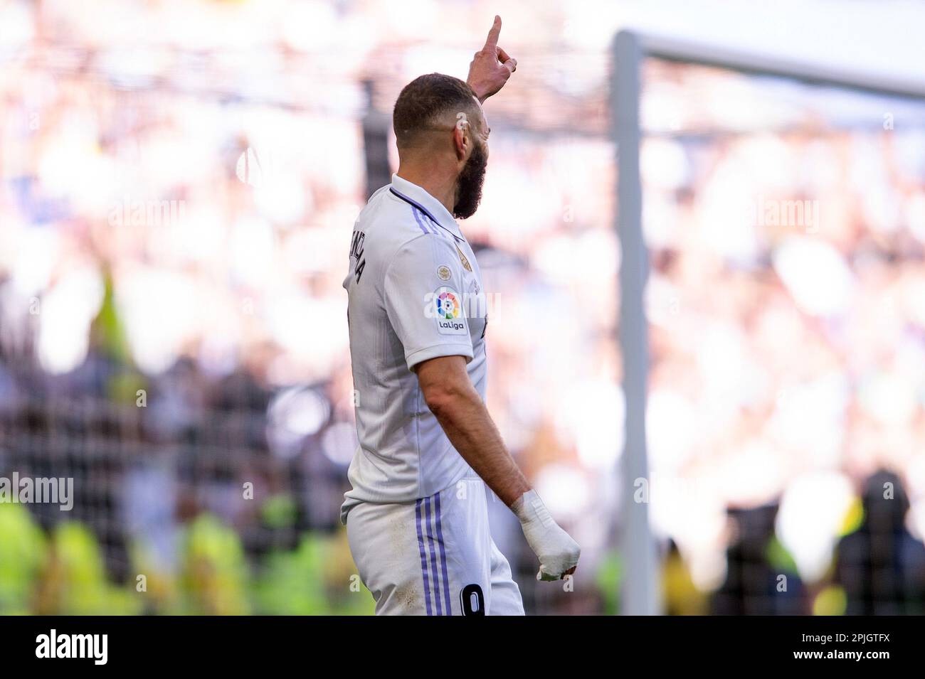 2nd April 2023; Santiago Bernabeu Stadium, Madrid, Spain, Spanish La ...