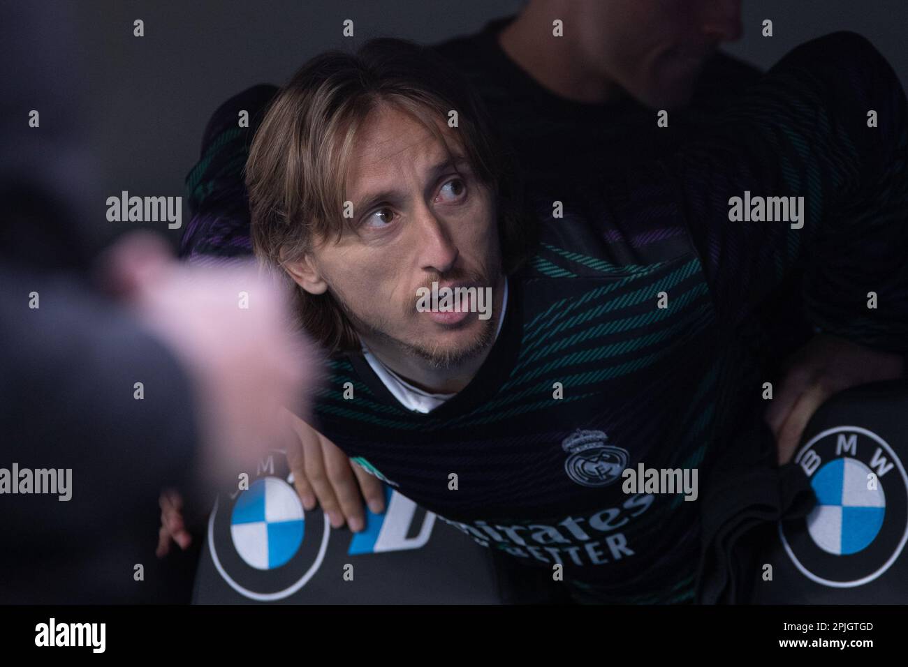 2nd April 2023; Santiago Bernabeu Stadium, Madrid, Spain, Spanish La ...